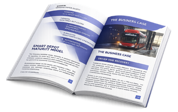 Smart depot with autonomous buses